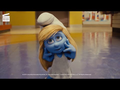 The Smurfs: Toy Store Chase Scene (HD CLIP)
