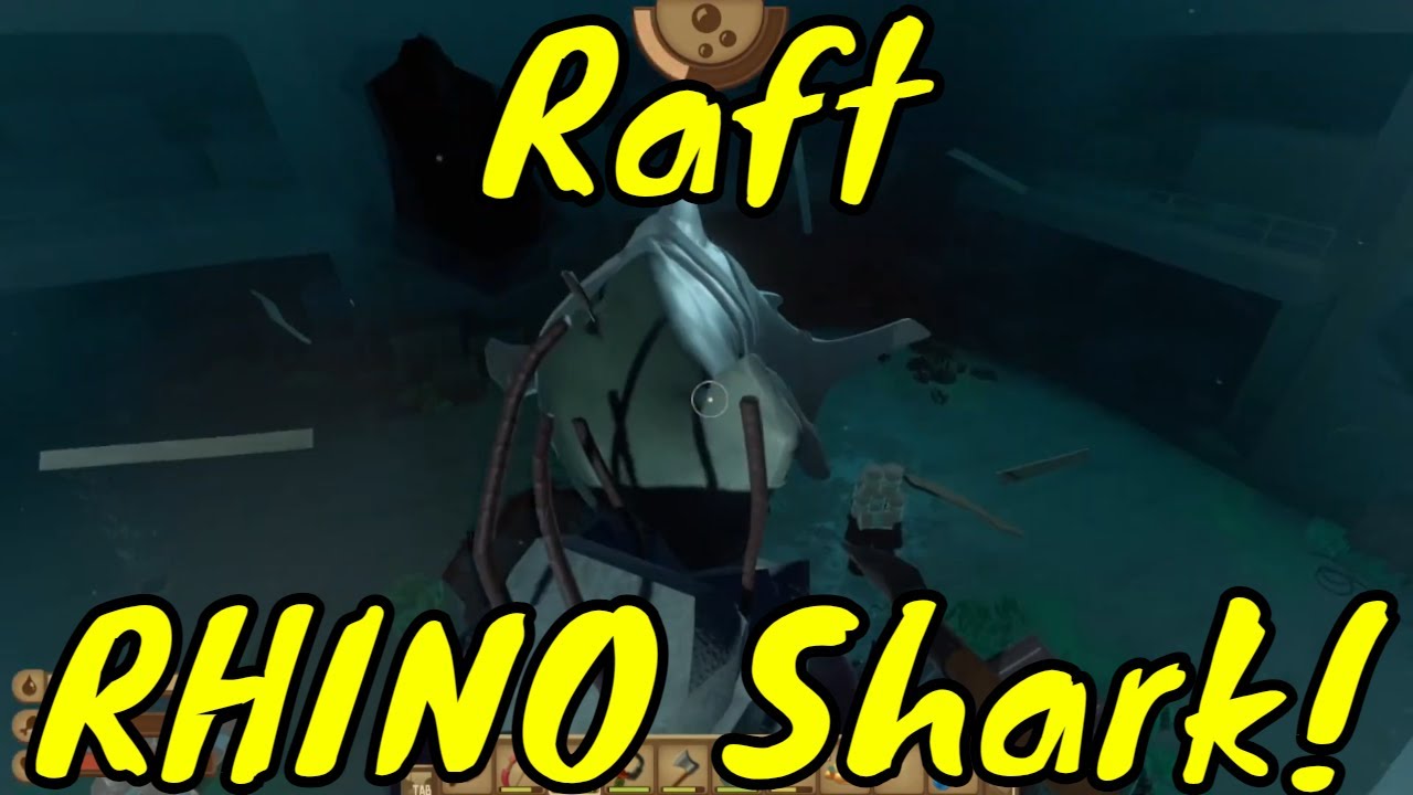 Raft Rhino Shark Fight and Guide! - YouTube