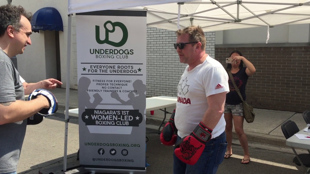 Terence Fowler of FightFit drops by to support us (and ham it up) - YouTube