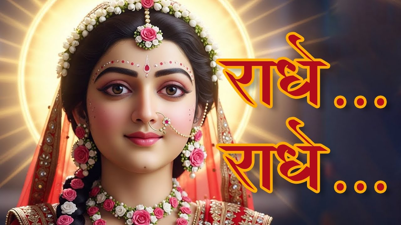 राधे राधे | Radhe Radhe Chanting | Radha Naam Jap | Peaceful Meditation ...