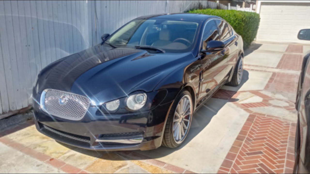 Jaguar XF Dash Cam hardwiring - YouTube