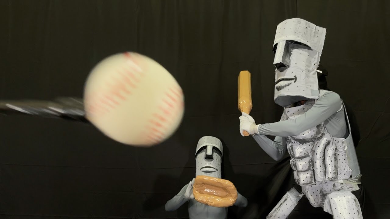 Moai Quiz / モアイクイズ Baseball / モアイの野球 - YouTube