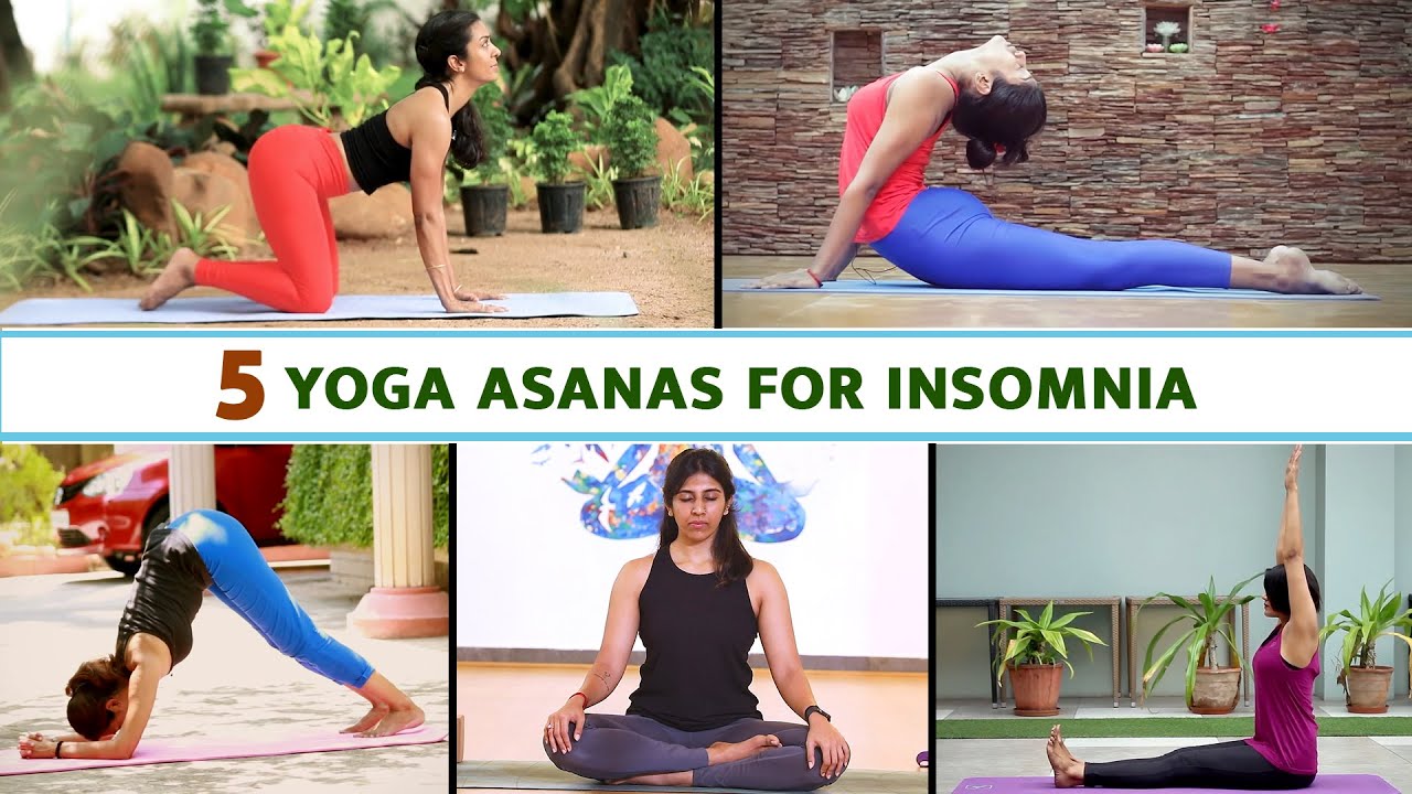 5 Yoga Asanas For Insomnia | Yoga Asanas For Insomnia | @VentunoYoga ...