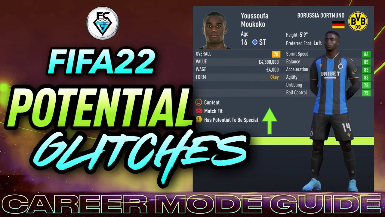 FIFA 22 CAREER MODE GUIDE: POTENTIAL GLITCHES - YouTube