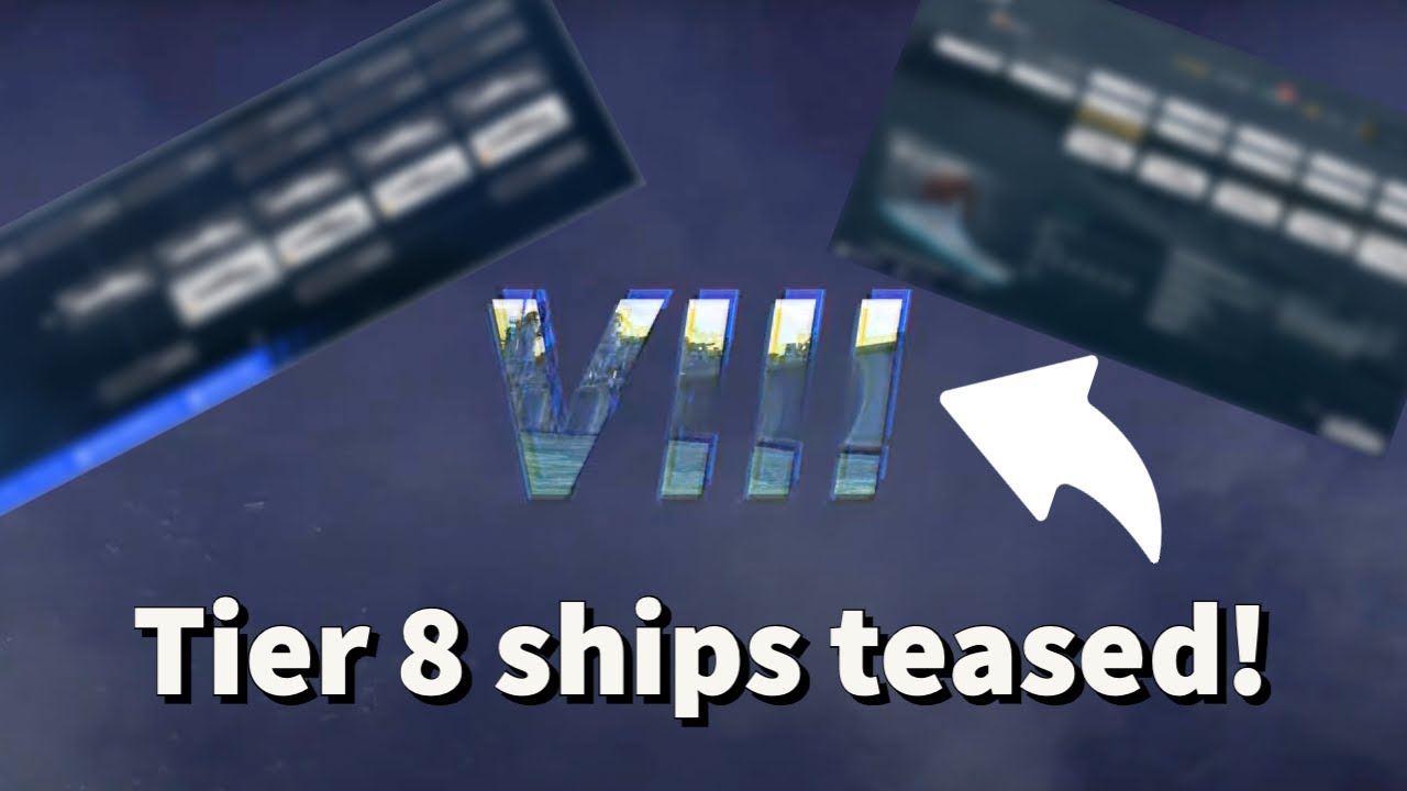 Tier 8 teaser video dissected! What ships can you spot?! - YouTube