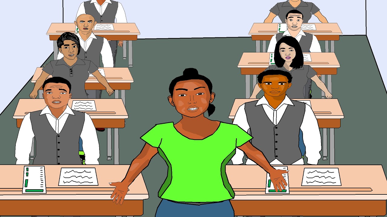 Crazy Cartoon Funny - Dull Students And A Bright Teacher - Nigerian ...