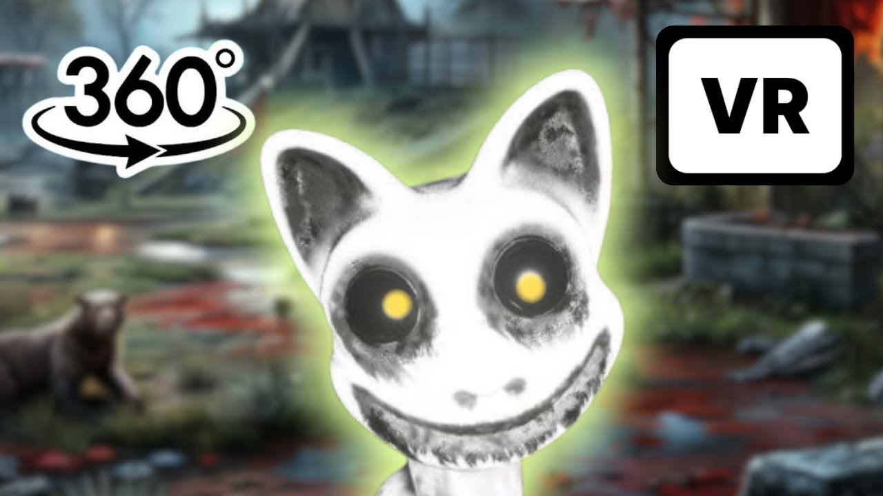 📍👹360° VR FIND SMILE CAT IN ZOONOMALY in 10 SECONDS WITH ME! zookeeper ...