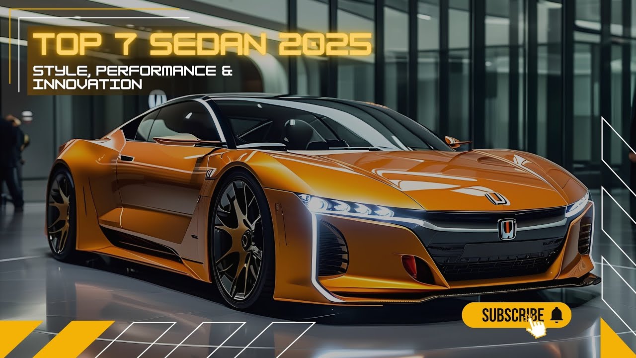Top 7 Sedans of January 2025: Style, Performance & Innovation - YouTube