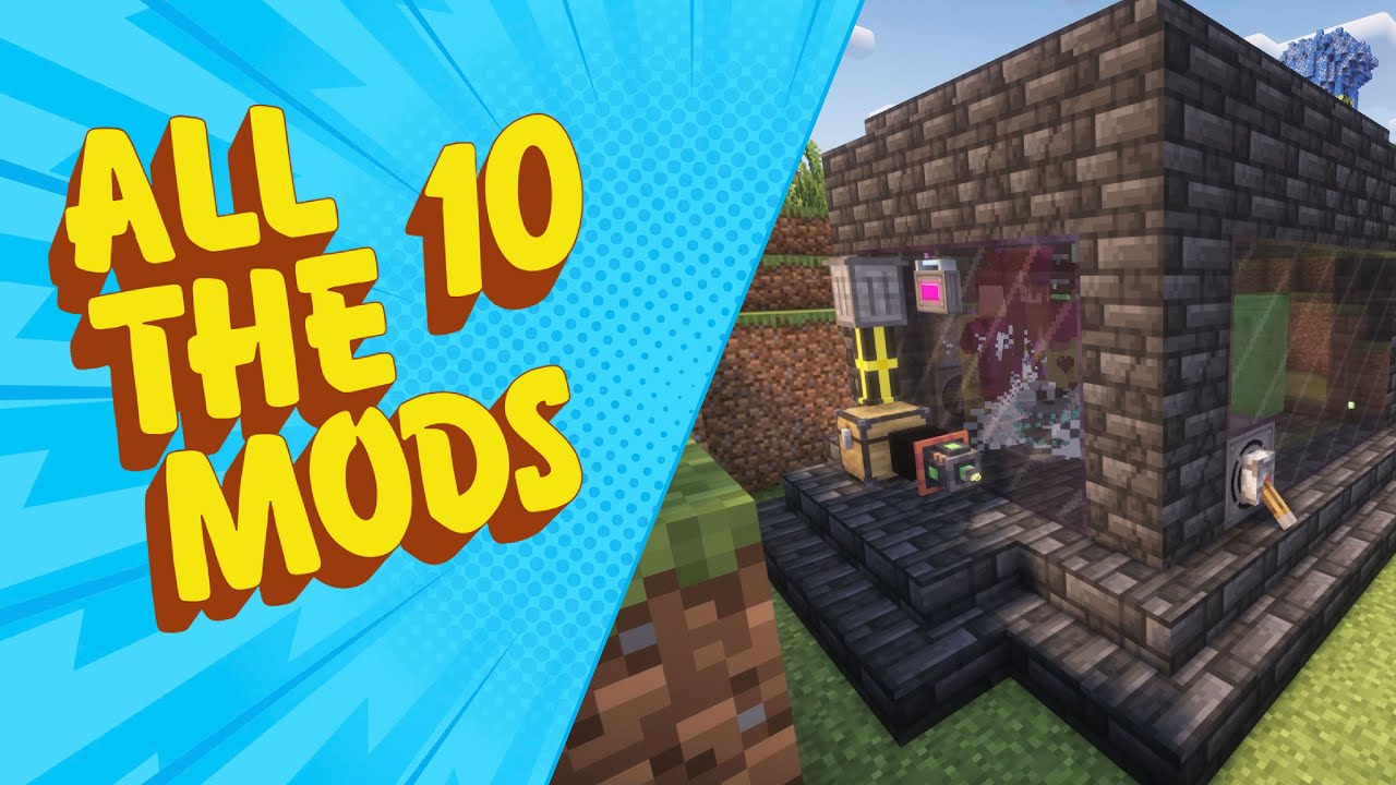 All The Mods 10 Ep5 - SIMPLE MOB FARM!! - YouTube