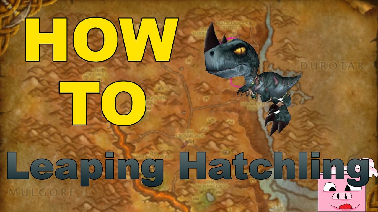 WoW How to find the leaping hatchling - YouTube