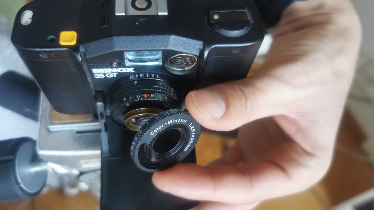 How to index focusing ring on small cameras (Minox GT-35) - YouTube