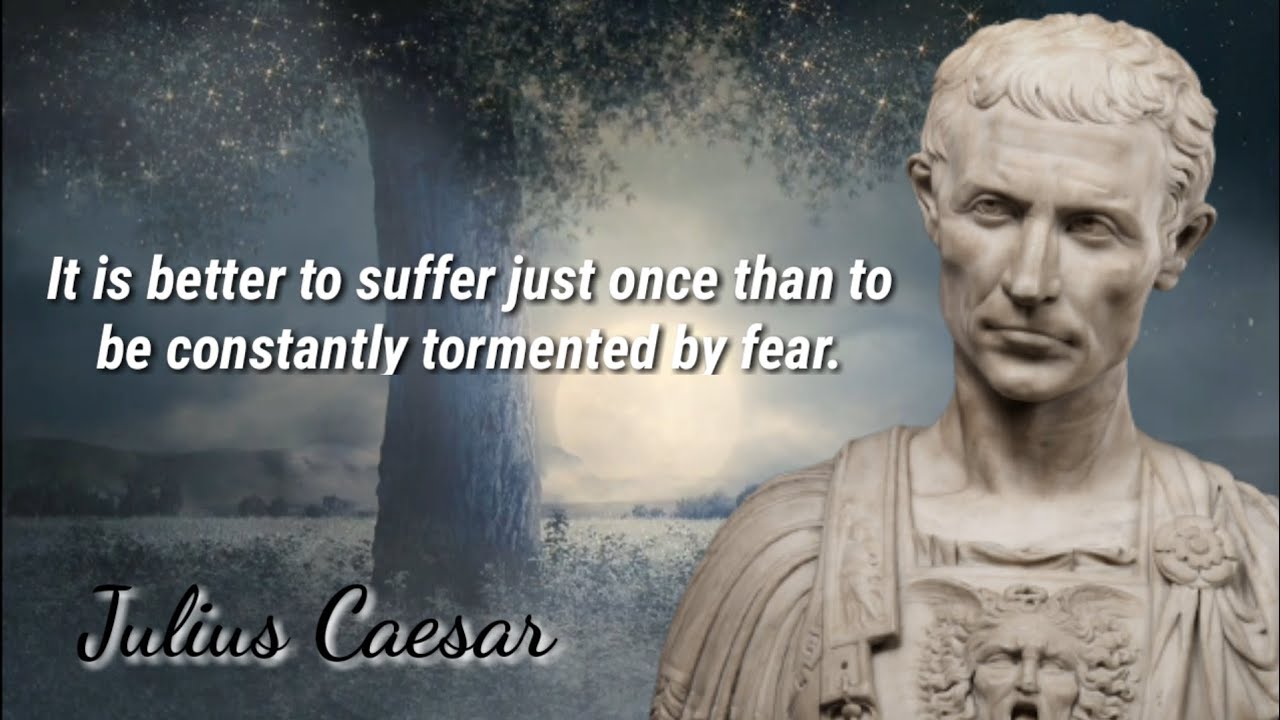 Julius Caesar's quotes are very famous and useful for all of us. - YouTube