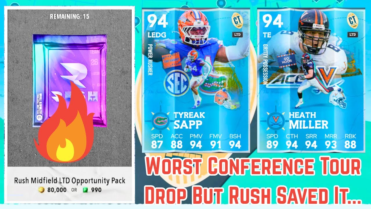 Worst Conference Tour Drop? BUT Rush Save It! Opening Everything For ...