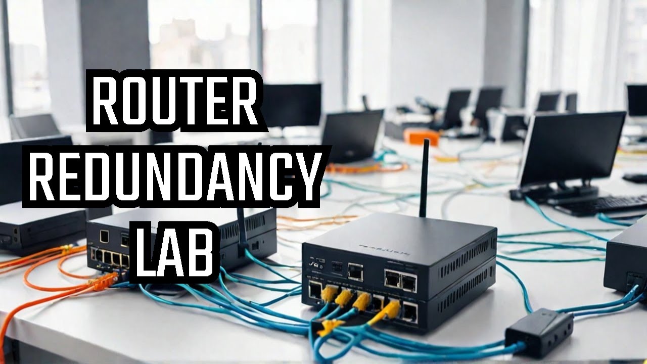 Redundant OSPF Routers: Why One Router Isn’t Enough - YouTube