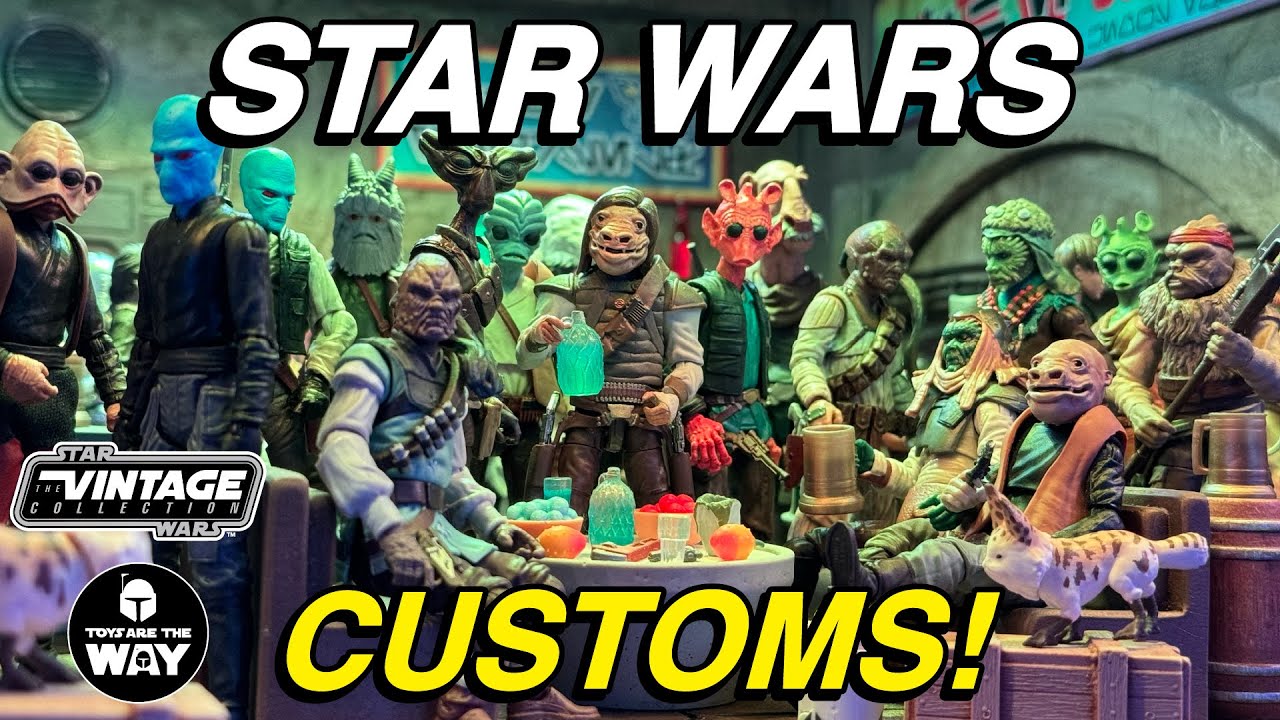 More Custom Star Wars Action Figures! | The Vintage Collection Aliens ...