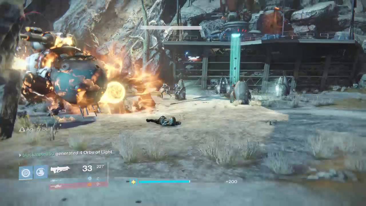 Destiny exotic shard from a public event - YouTube