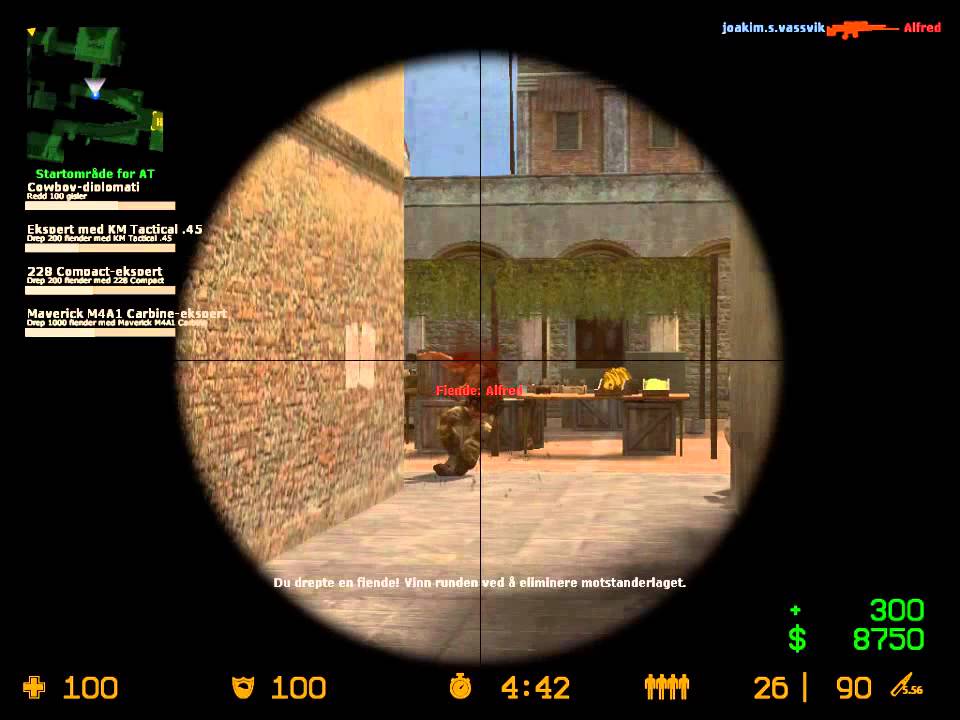 Counter strike source first video - YouTube