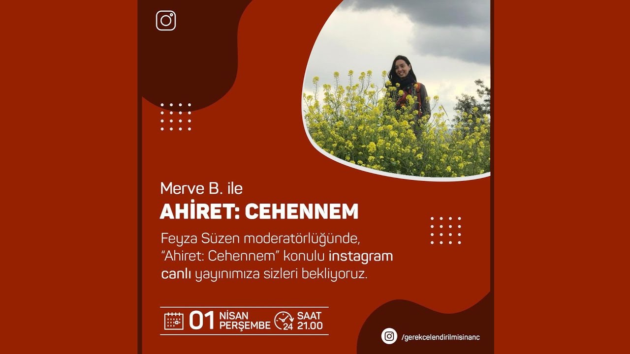 Ahiret: Cehennem - Merve B. - YouTube