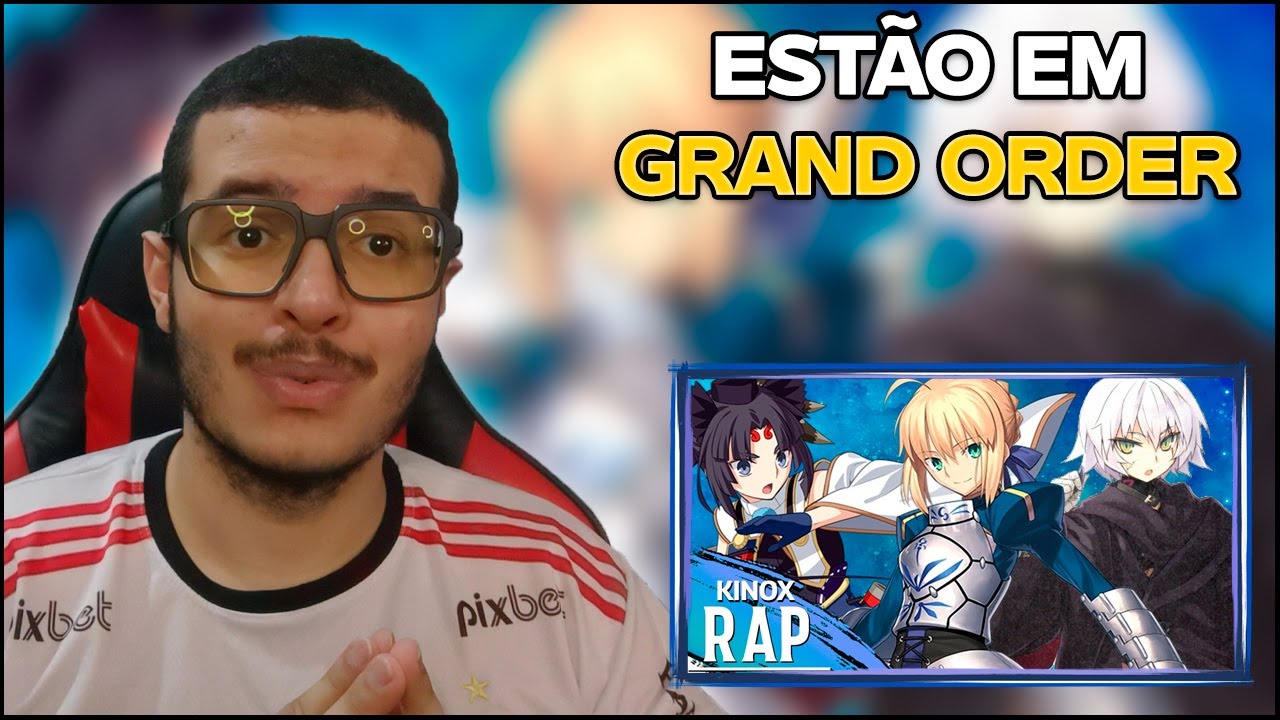 [REACT] RAP DE FATE GRAND ORDER (Servants) | Parte 1 | @KinoxRap ft ...