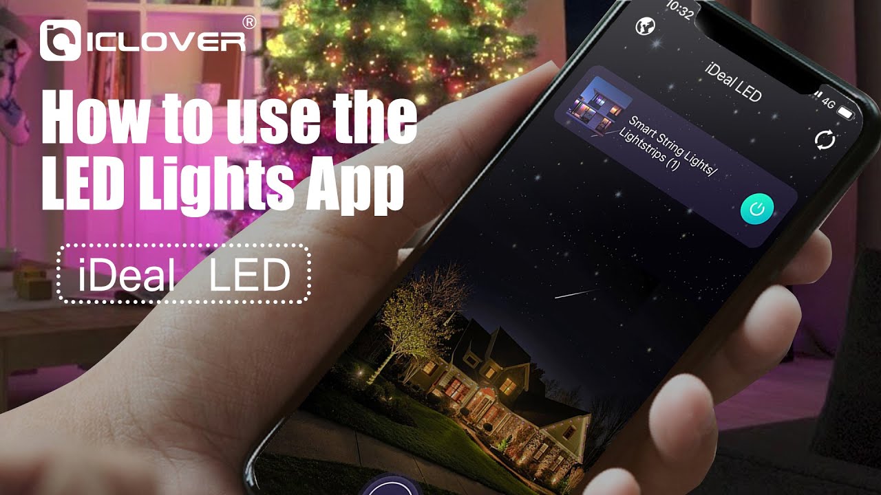 How to use the LED String Light APP - YouTube