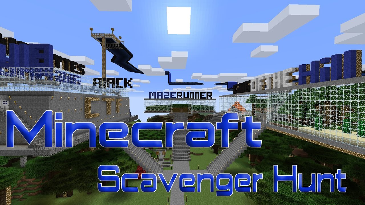 Minecraft: Scavenger Hunt - YouTube