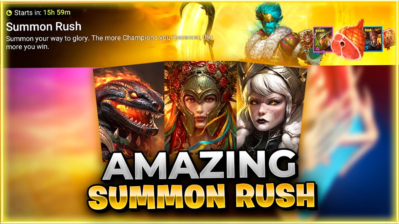 CRAZY Summon Rush! They Got Me Again... Raid: Shadow Legends - YouTube