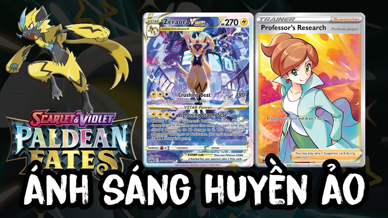 POKEMON TCG LIVE | Zeraora VSTAR / Miraidon ex Standard Deck Ánh sáng ...