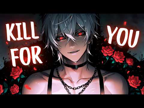 「Nightcore」Kill For You - by Aiyun (Lyric Video)┃Male Rock Cover