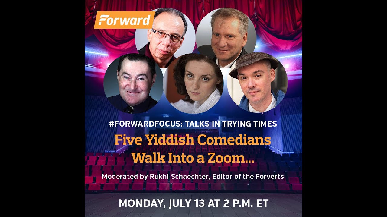 Five Yiddish Comedians Walk Into a Zoom... - YouTube