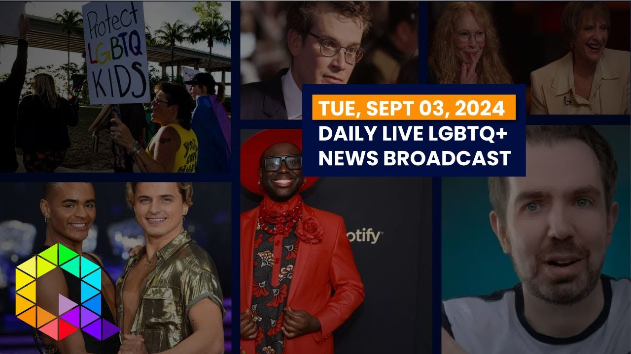 Wednesday, September 4, 2024 Daily LIVE LGBTQ+ News Broadcast | Queer ...