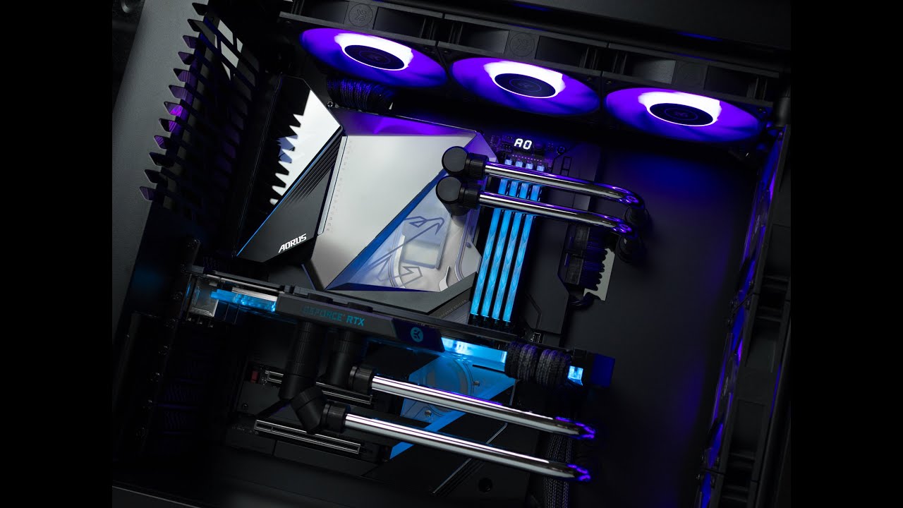 InWin 925 Aorus & EK build - YouTube