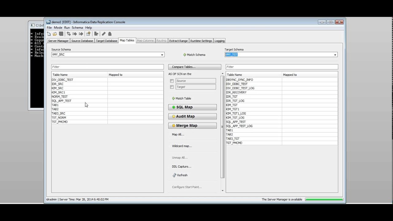 How to create a configuration in Informatica Data Replication 9.5 - YouTube