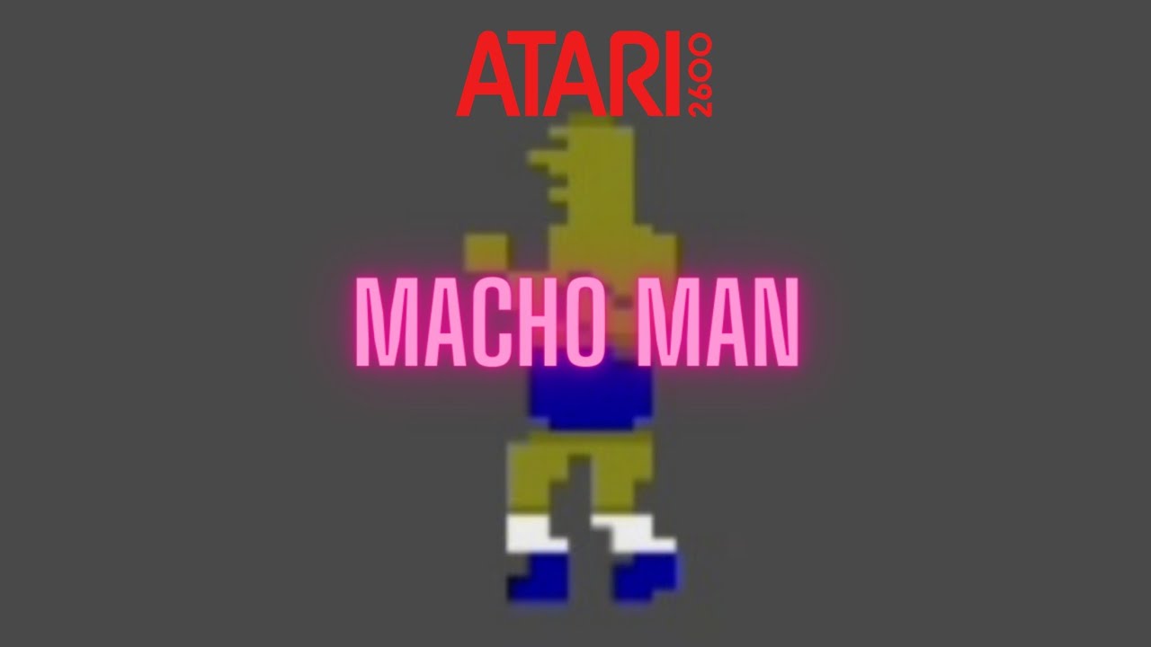 RealSports Boxing - Macho Man Gameplay [Atari 2600] - YouTube