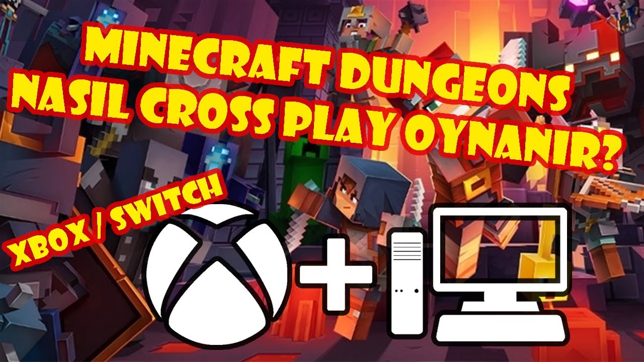 MINECRAFT DUNGEONS | Cross Play Nasıl Girilir? | Arkadaşlarınızla ...