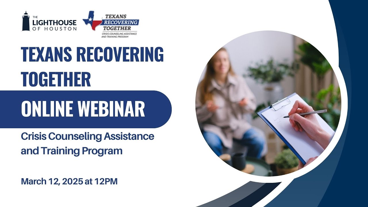 Texans Recovering Together: An Overview of Programs and Support - YouTube