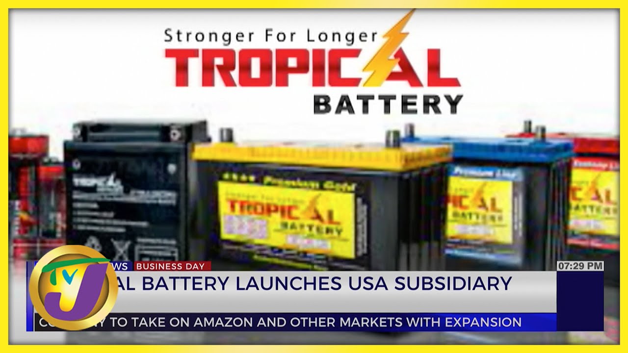 Tropical Battery Launches USA Subsidiary | TVJ Business Day - YouTube
