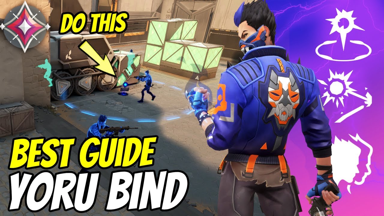 Updated Yoru Bind Valorant Lineups - Must Know Tips And Tricks - YouTube