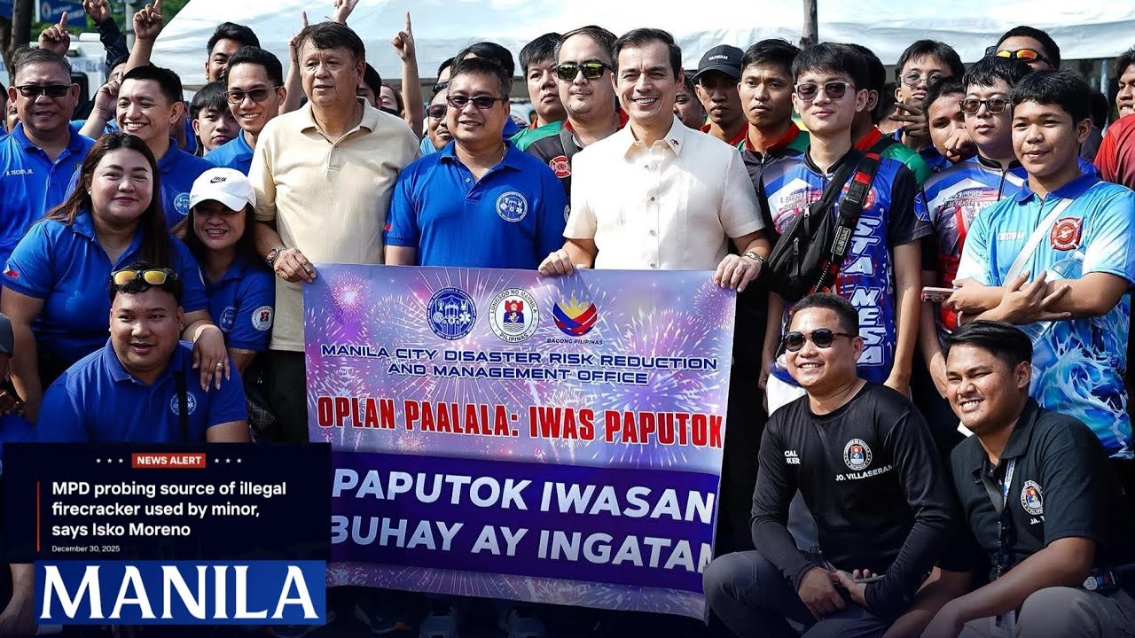 MANILA CITY -OPLAN PAALALA PAPUTOK IWASAN, BUHAY AY INGATAN ...