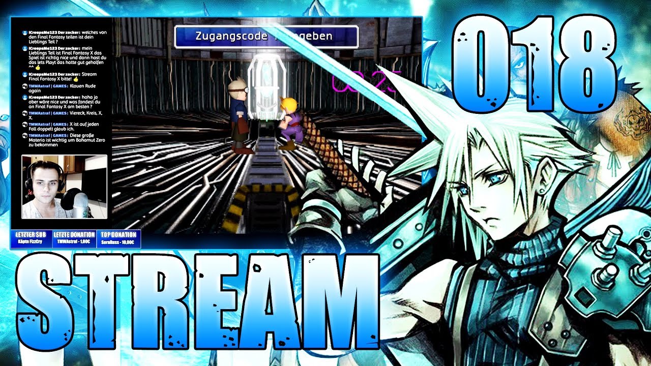 Let's Stream ☆ Final Fantasy VII 018 (GER/DE) ☆ Die versunkene Gelnika ...
