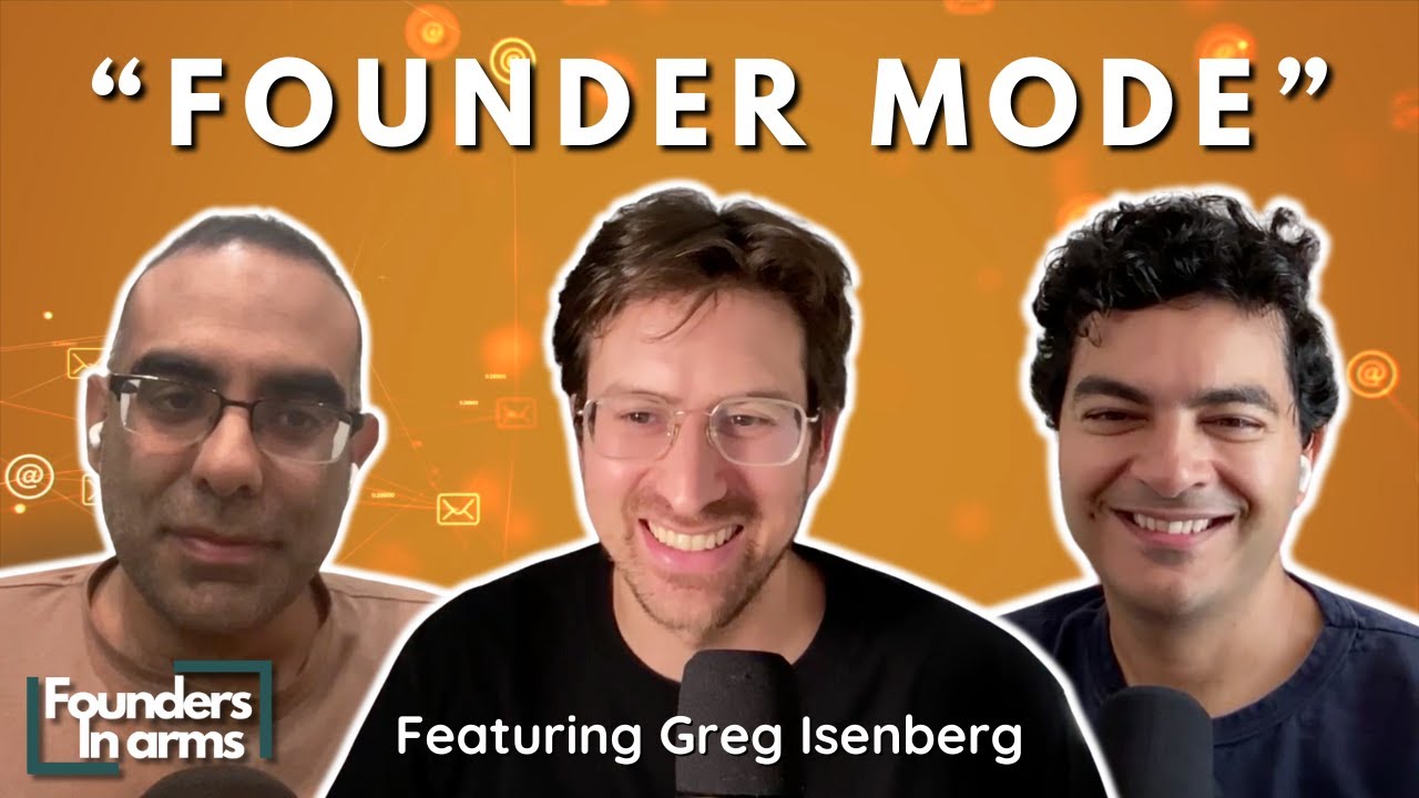 Unlocking Founder Mode and VC Funding with Greg Isenberg - Founders in ...