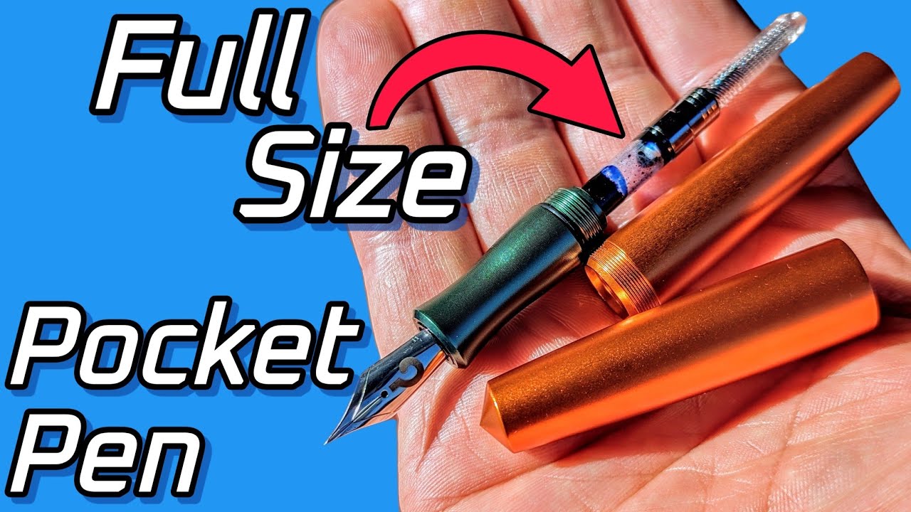 Uniquely Sized Pocket Pen - Penquisition Touchstone Fountain Pen Review ...