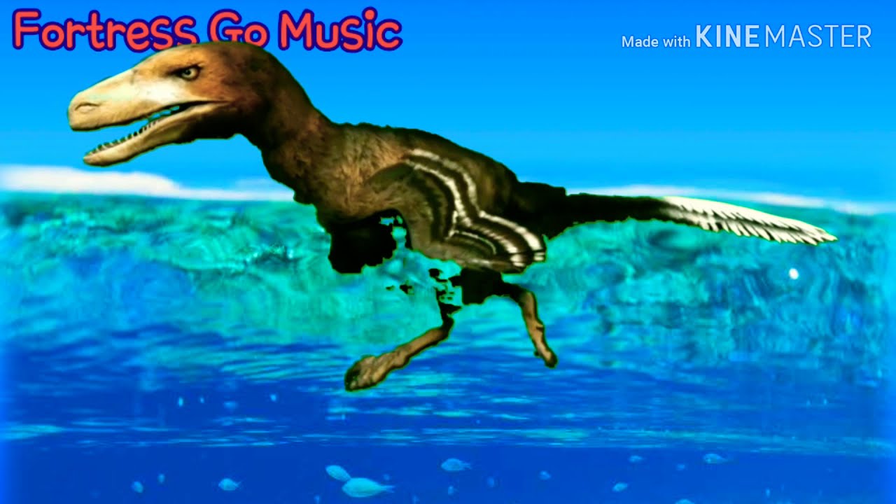 헤엄치는 유타랩터 (Utah Raptor swimming) - YouTube