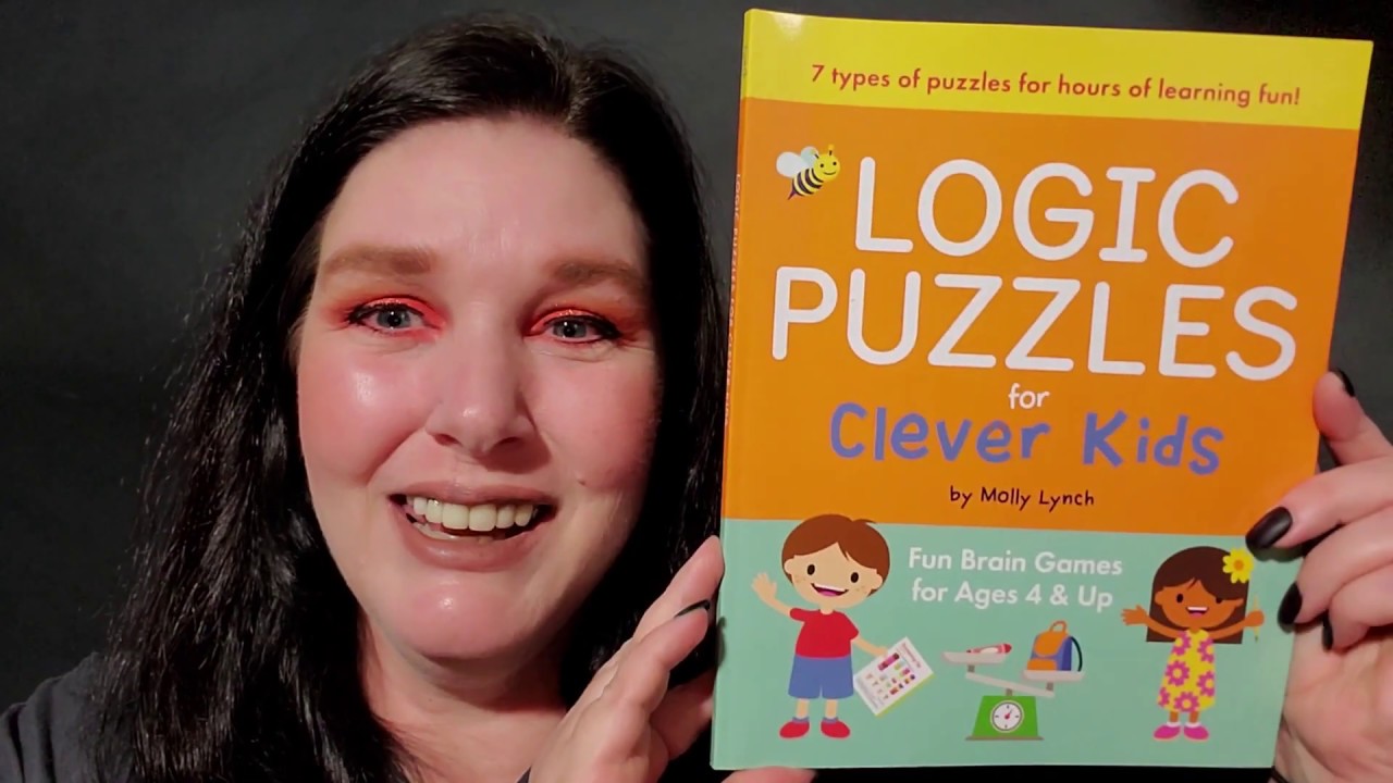 BOOK REVIEW - Logic Puzzles for Clever Kids, fun brain games for ages 4 ...