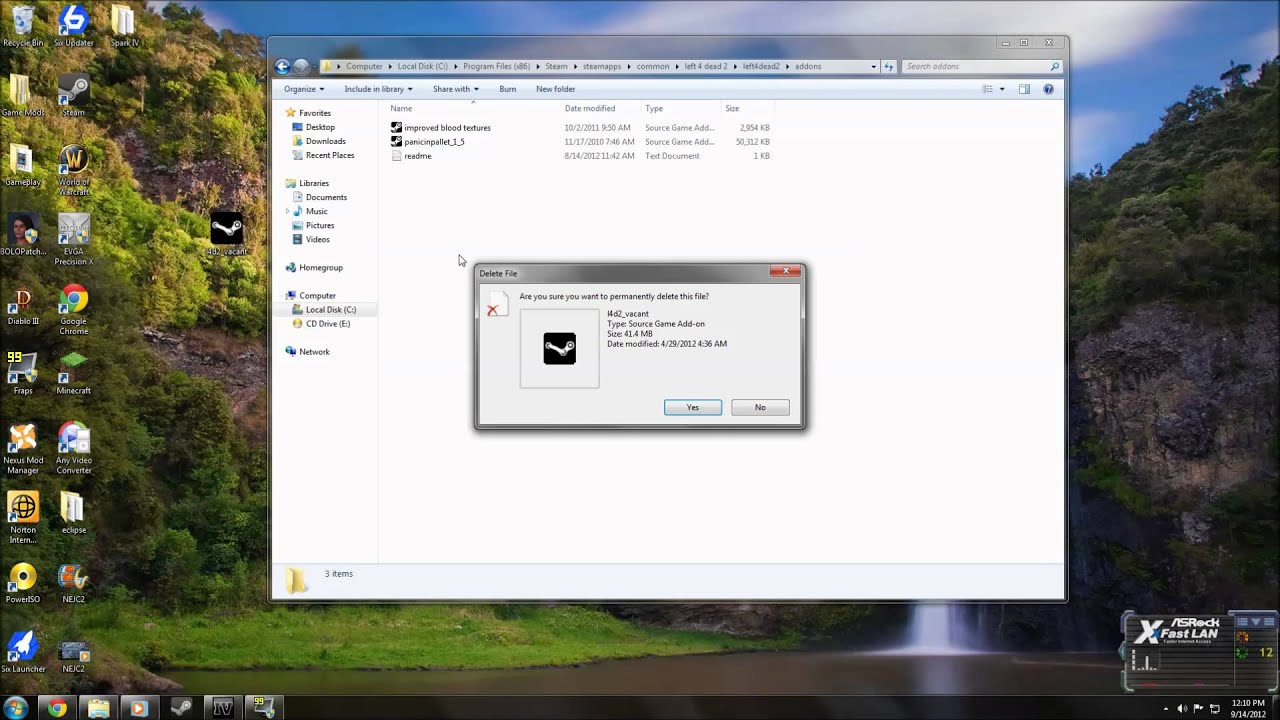 How to install Left 4 Dead 2 Mods PC - YouTube