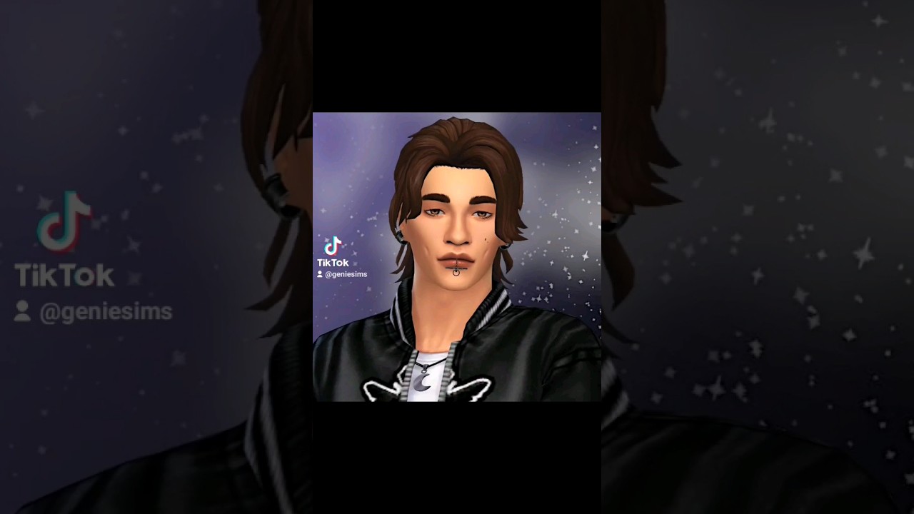 My Newest Sim Tristan Saylor 🖤 - YouTube