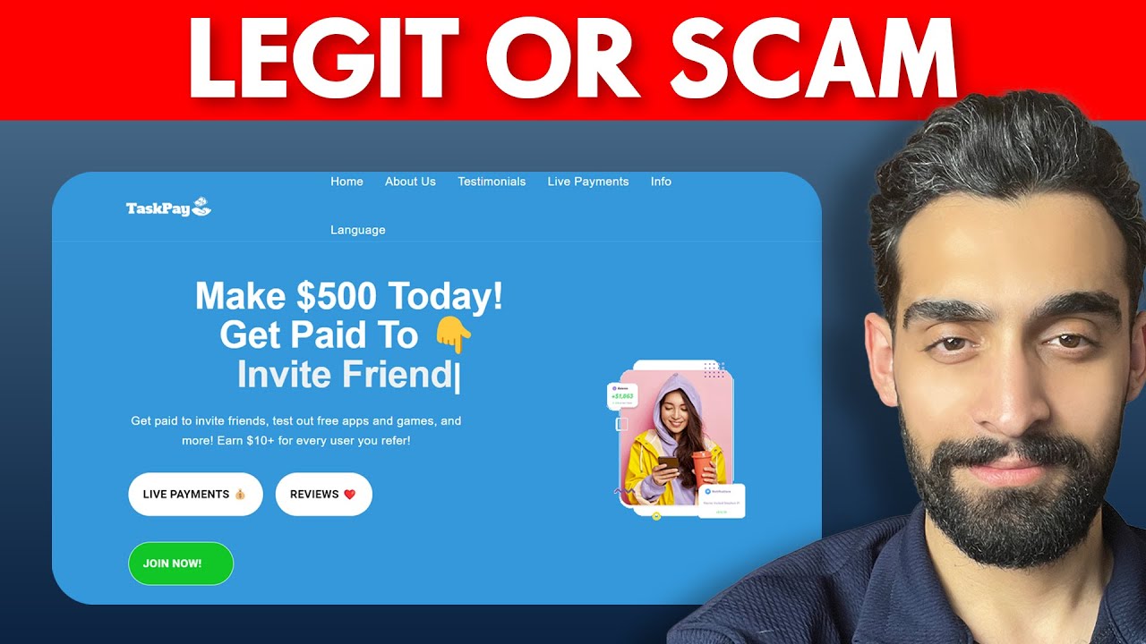 Task Pay Review: Legit or Scam? + Proof - YouTube