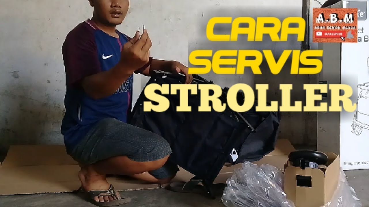 Cara Servis Stroller Joie ||Pengunci roda kurang keras - YouTube