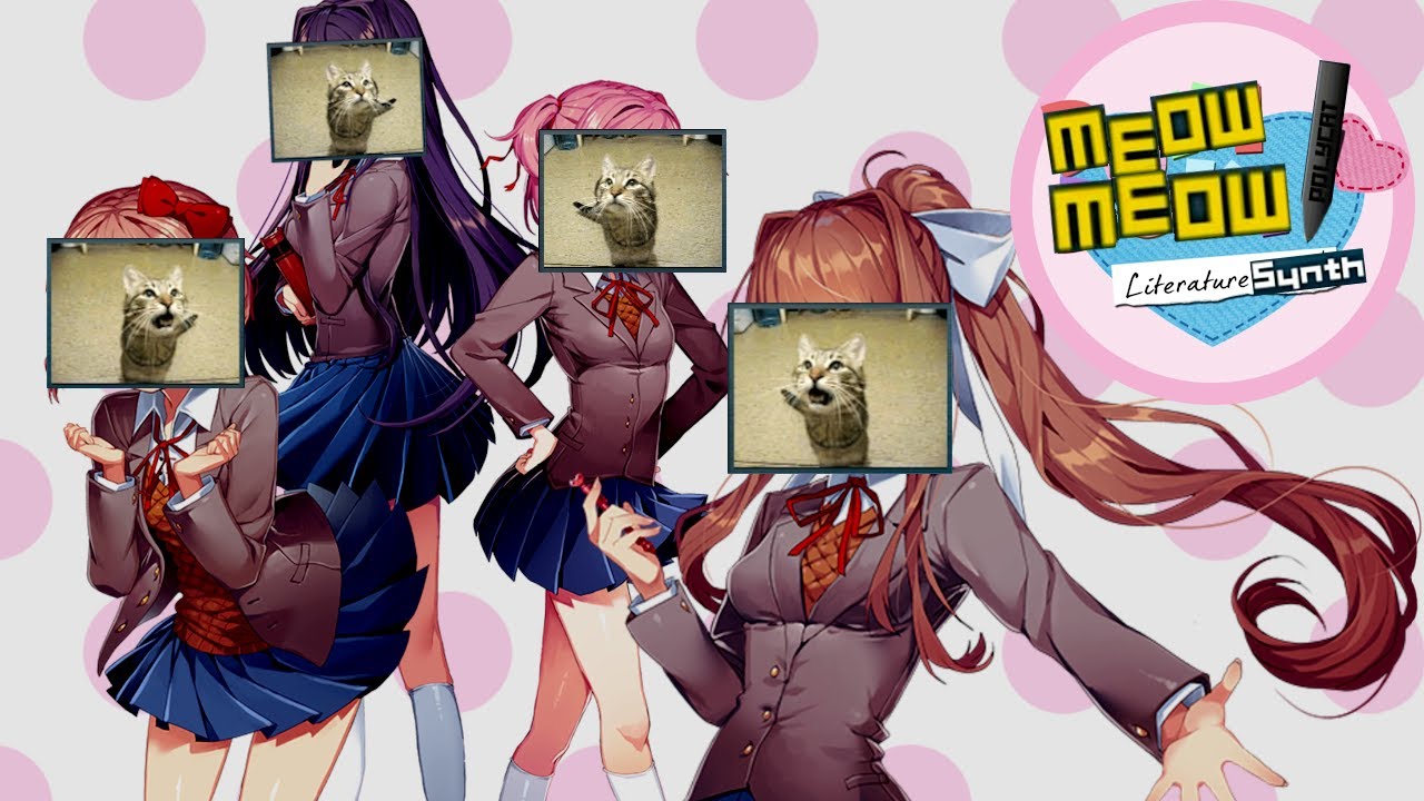 DDLC silly cat playlist (Meowsynth) - YouTube
