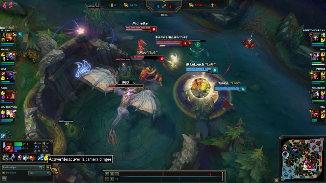 Épique Compilation League Of Legends EsG - YouTube