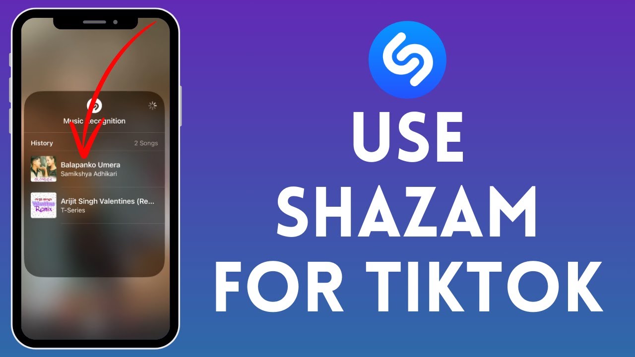 How to Use Shazam For TikTok (2024) | Shazam Tutorial - YouTube